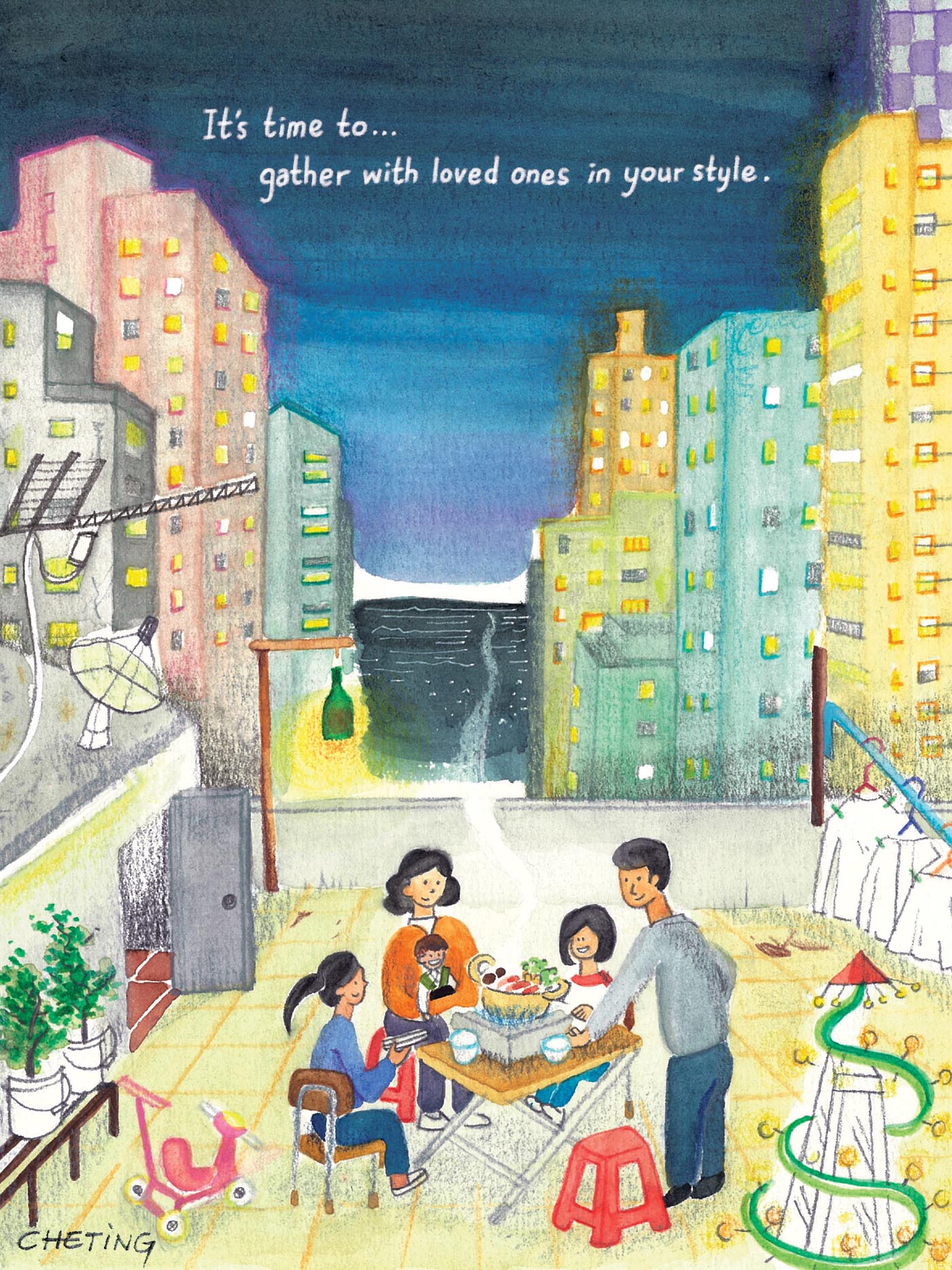 It's time to... - Che-ting